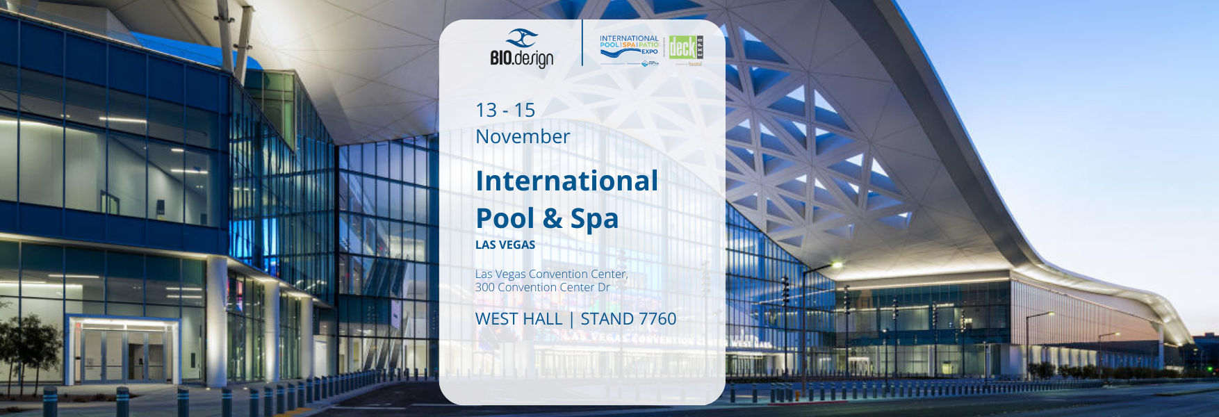 International Pool & SPA - Las Vegas - Biodesign USA